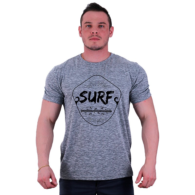 Camiseta Tradicional Masculina Manga Curta MXD Conceito SURF Uma Pranc - MXD Conceito
