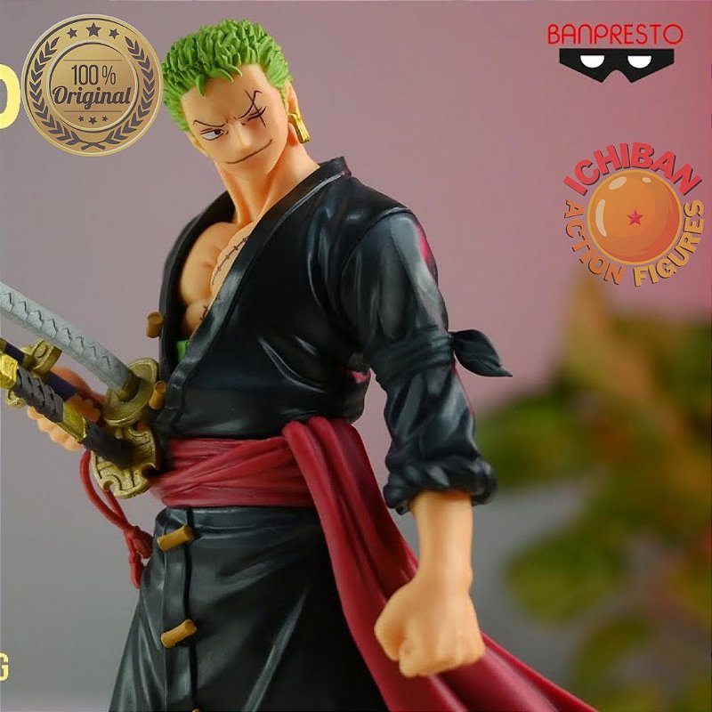 RORONOA ZORO DXF BANPRESTO 100% ORIGINAL LACRADO - ICHIBAN ACTION FIGURES