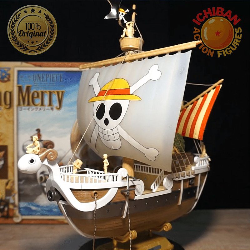 GOING MERRY MODEL KIT DELUXE BANDAI 100 ORIGINAL LACRADO