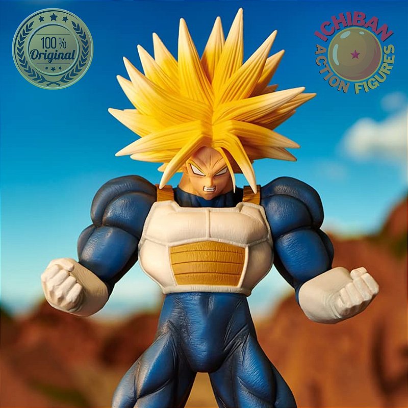 TRUNKS SSJ FULL POWER ICHIBAN KUJI 100% ORIGINAL LACRADO - ICHIBAN ACTION FIGURES