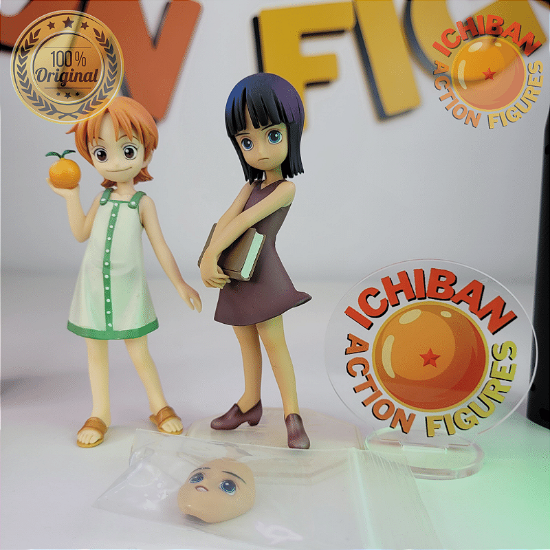 PACK NAMI KID E NICO KID ROBIN MEGAHOUSE 100% ORIGINAL - ICHIBAN ACTION ...