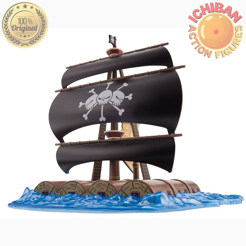 BARCO BARBA NEGRA SABER OF XEBEC MODEL KIT BANDAI 100% ORIGINAL LACRADO - ICHIBAN ACTION FIGURES