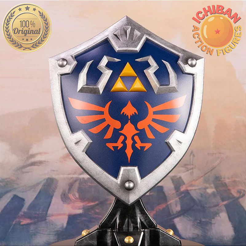 HYLIAN SHILD THE LEGEND OF ZELDA: BREATH OF THE WILD F4F COLLECTOR ED ...