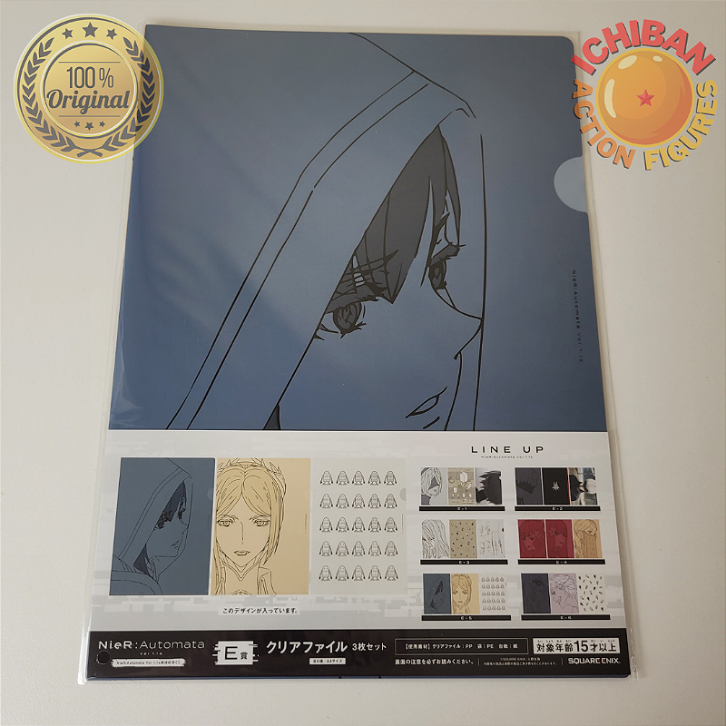 PASTA TRIPLA NIER AUTOMATA LILLY - COMMANDER - MACHINE LIFEFORM KUJI ...