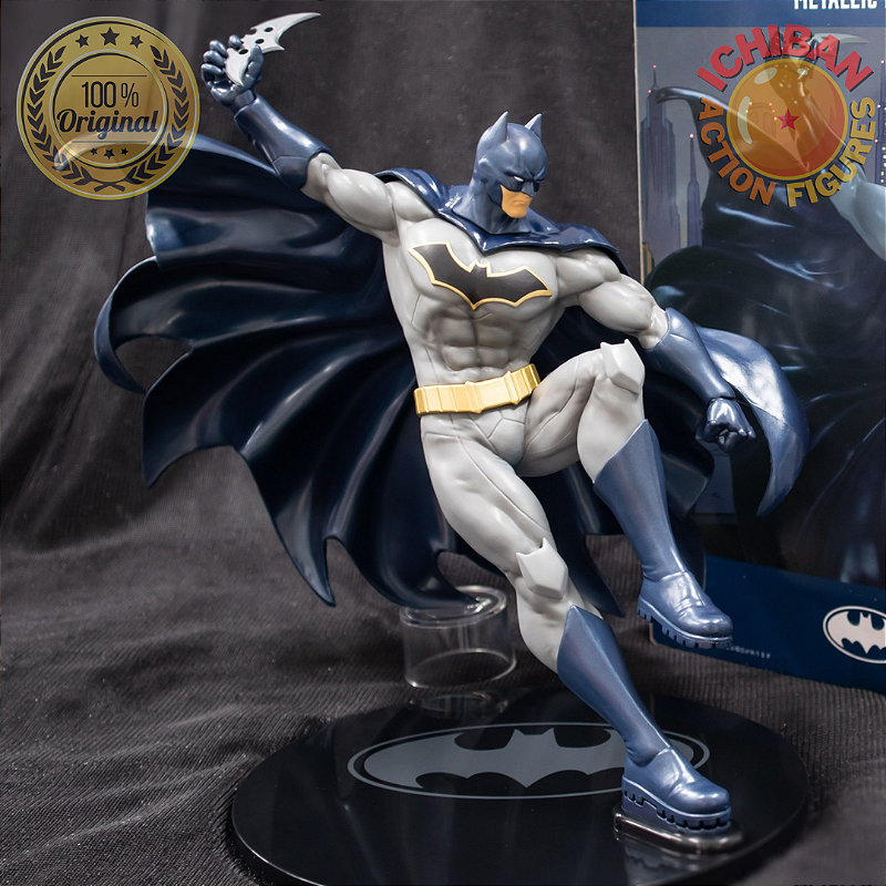 BATMAN METALLIC BLUE DC COMICS JAPAN JAIA SEGA 100% ORIGINAL LACRADO ...