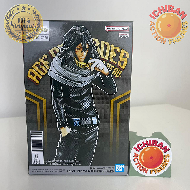 ERASED HEAD SHOTA AIZAWA AGE OF HEROES 100% ORIGINAL LACRADO - ICHIBAN ACTION FIGURES