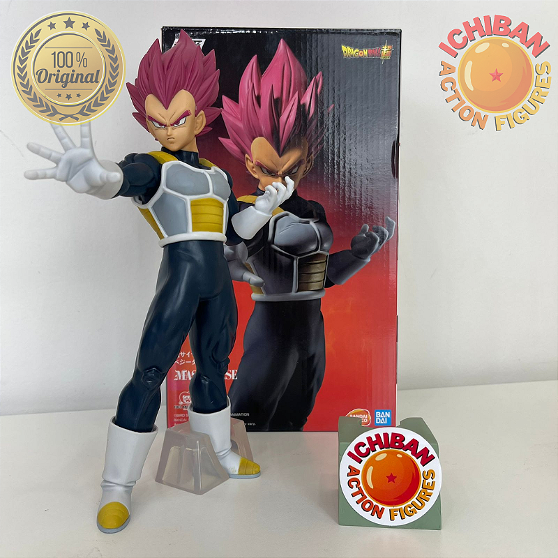 VEGETA SSJ GOD MASTERLISE ICHIBAN KUJI 100% ORIGINAL COM CAIXA ...