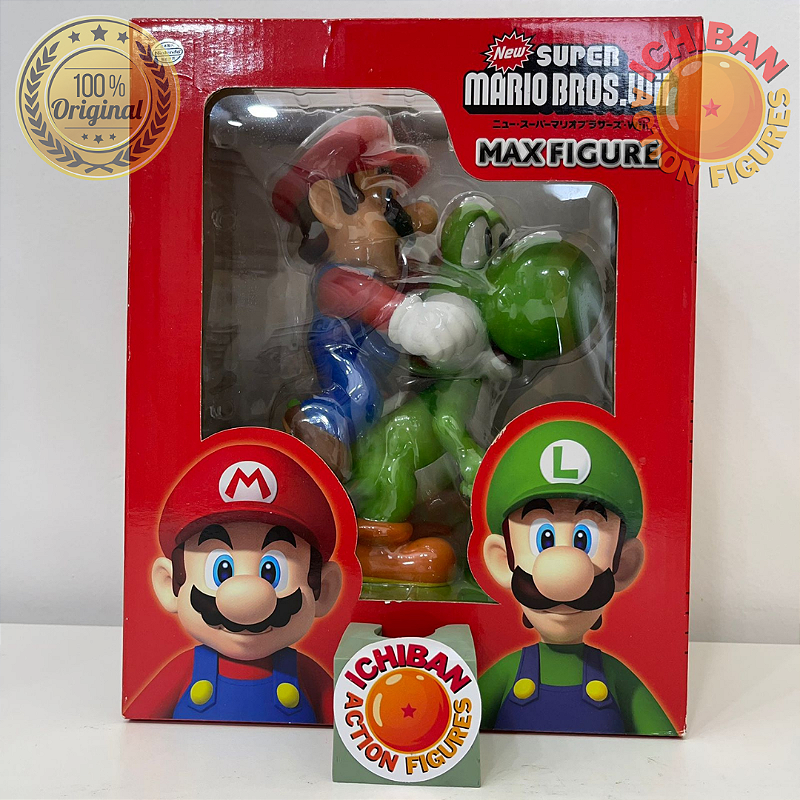 MARIO COM YOSHI SUPER MARIO MAX FIGURE 100% ORIGINAL LACRADO - ICHIBAN ...