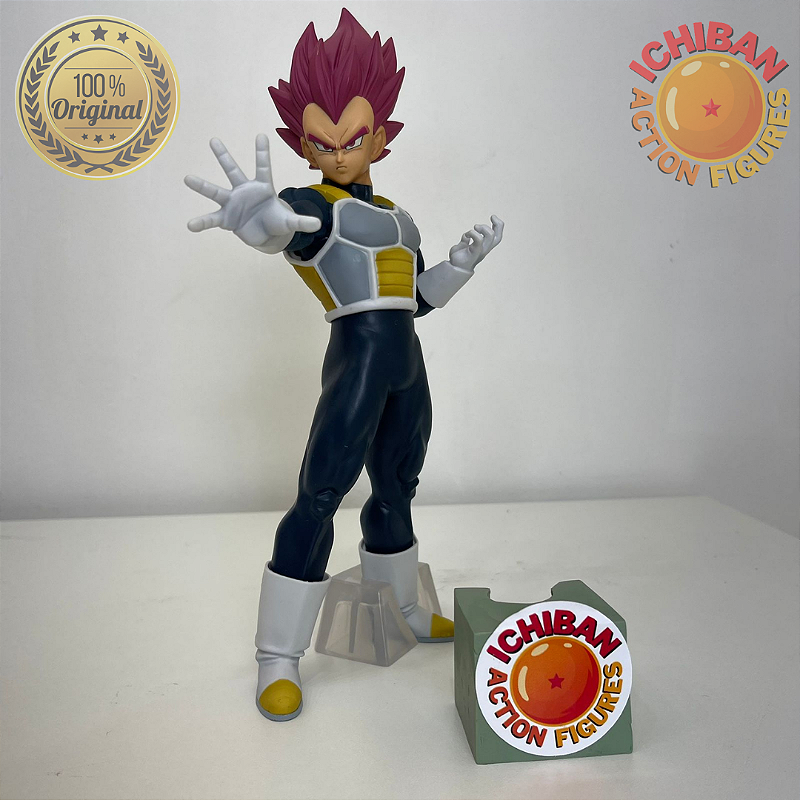 VEGETA SSJ GOD MASTERLISE ICHIBAN KUJI 100% ORIGINAL SEM CAIXA ...