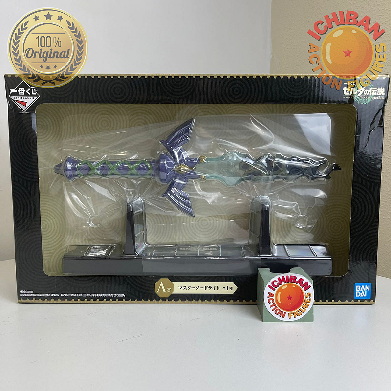 MASTER SWORD LIGHT ZELDA TEARS OF THE KINGDOM ICHIBAN KUJI BANDAI 100% ...