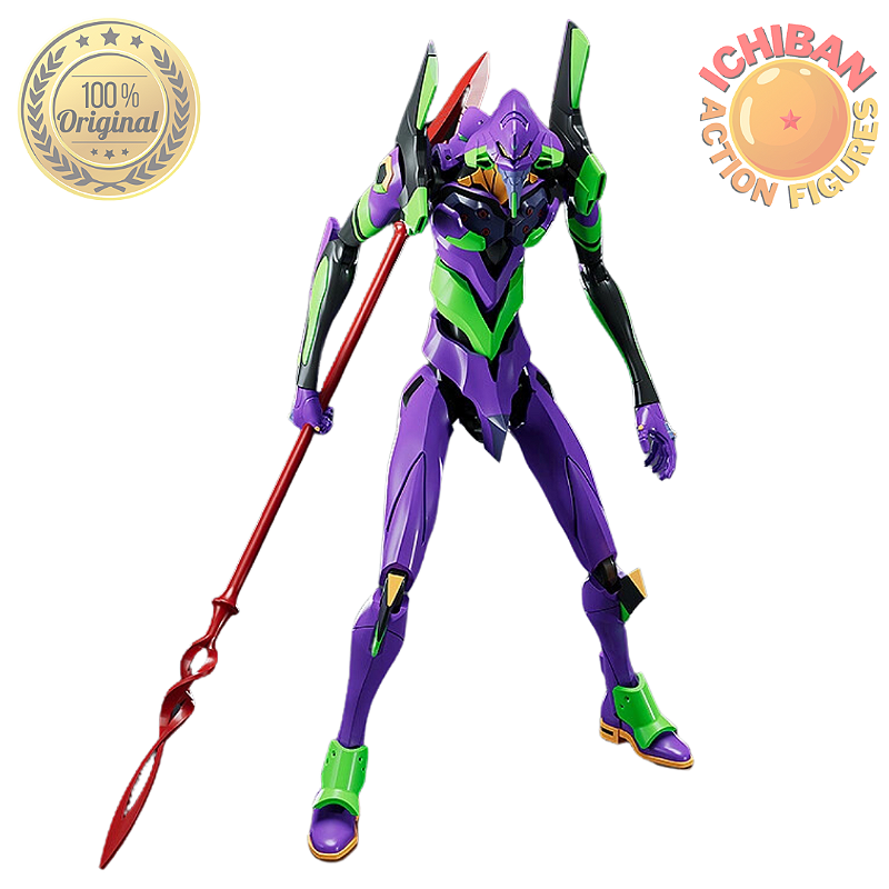 EVA 01 TEST TYPE-01 WITH SPEAR OF CASSIUS GOODSMILE MODEROID MODEL KIT ...