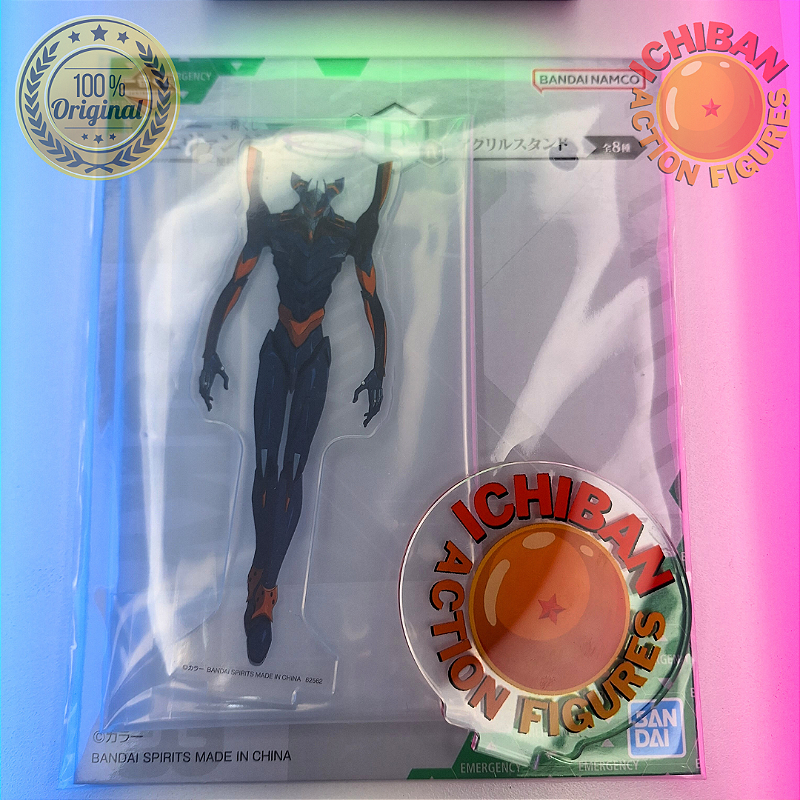 ACRÍLICO EVA 06 NEON GENESIS EVANGELION LETRA F ICHIBAN KUJI 100% ...