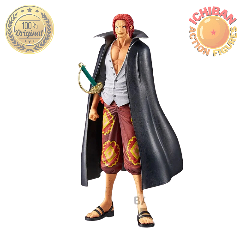 SHANKS ONE PIECE RED MOVIE DXF BANPRESTO 100% ORIGINAL LACRADO ...