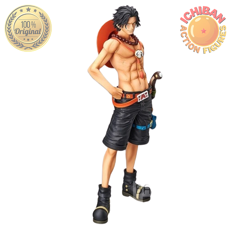 PORTGAS D. ACE ONE PIECE GRANDISTA BANPRESTO 100% ORIGINAL LACRADO ...