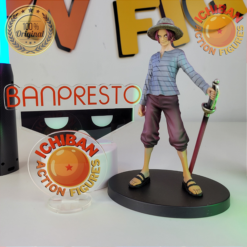 SHANKS ADOLESCENTE ONE PIECE DXF BANPRESTO 100% ORIGINAL SEM CAIXA ...