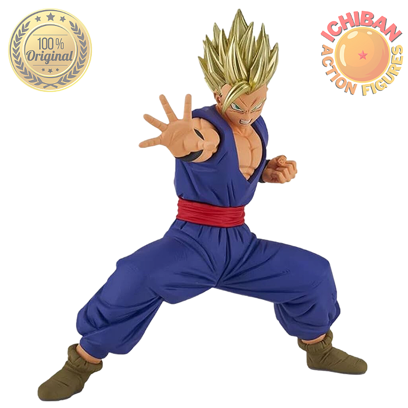 GOHAN SSJ2 DRAGON BALL SUPER SUPER HERO BLOOD OF SAIYAN BANPRESTO 100% ...