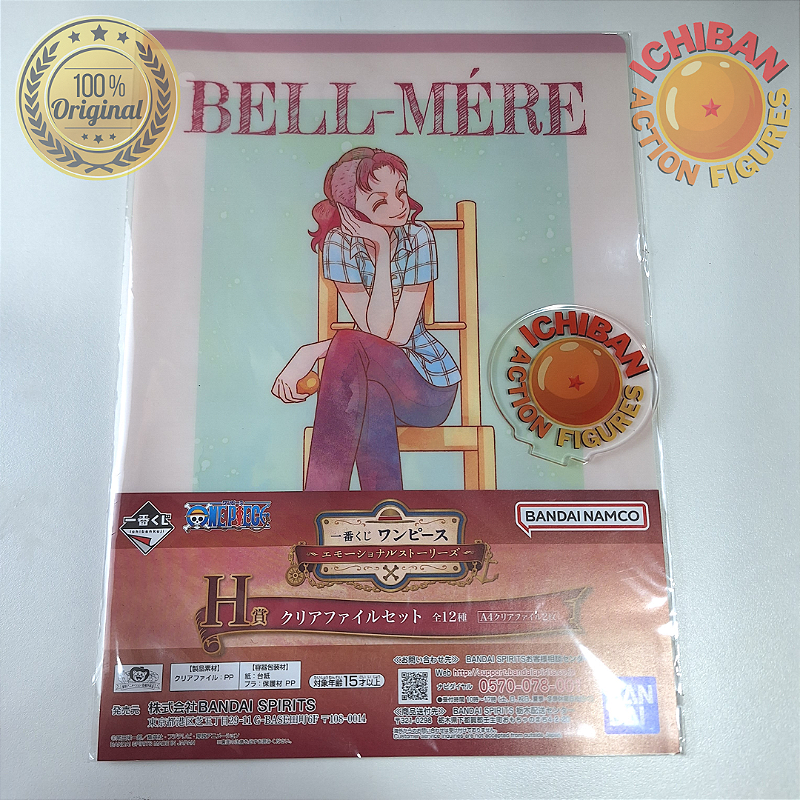 PASTA BELL MERE ONE PIECE REVIBLE MOMENTS ICHIBAN KUJI LETRA H 100% ...