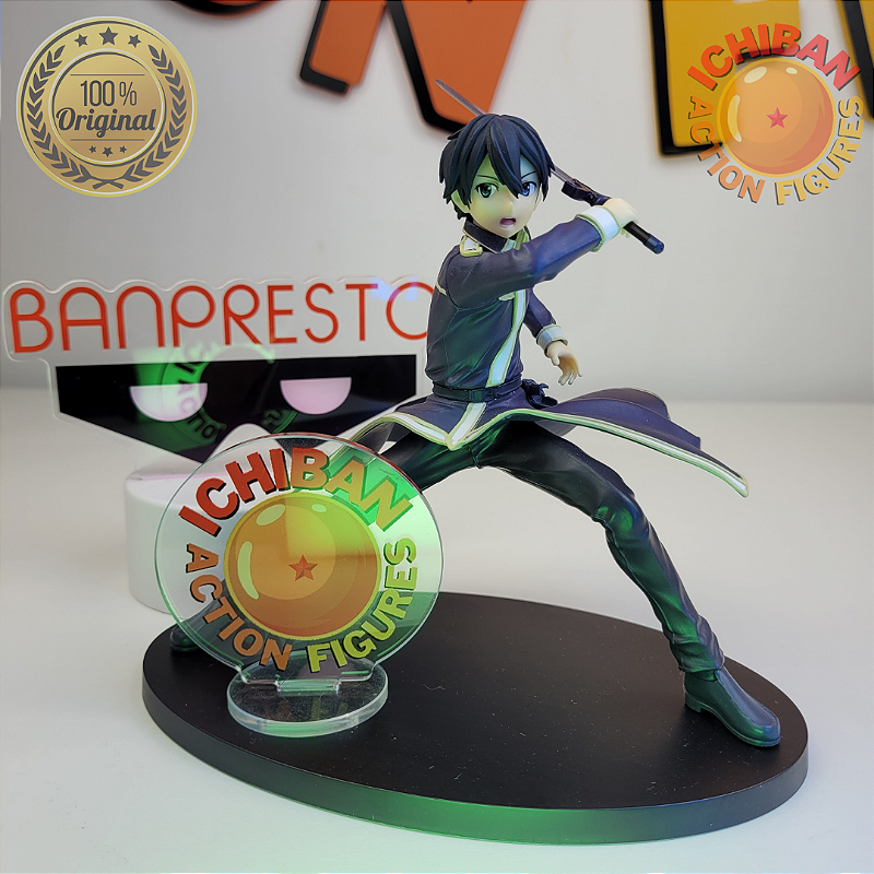 KIRITO SWORD ART ONLINE ALICIZATION EXQ BANPRESTO 100% ORIGINAL SEM ...