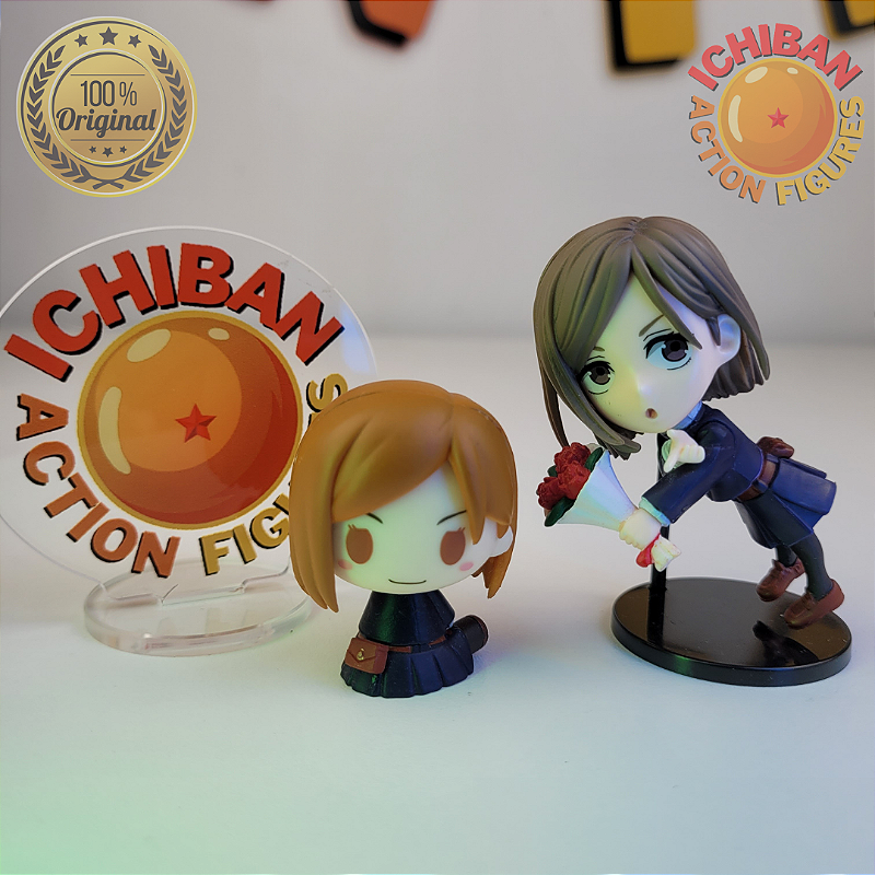 CONJUNTO 2 CHIBIS NOBARA JUJUTSU KAISEN 100% ORIGINAL SEM CAIXA ...