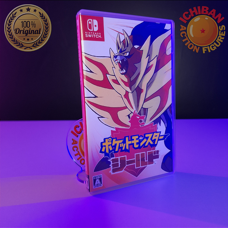 POKÉMON SHILD JOGO NINTENDO SWITCH 100% ORIGINAL - ICHIBAN ACTION FIGURES