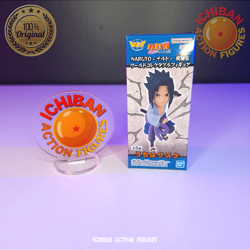 UCHIHA SASUKE NARUTO SHIPPUDEN 20TH ANNIVERSARY WCF BANPRESTO 100% ...