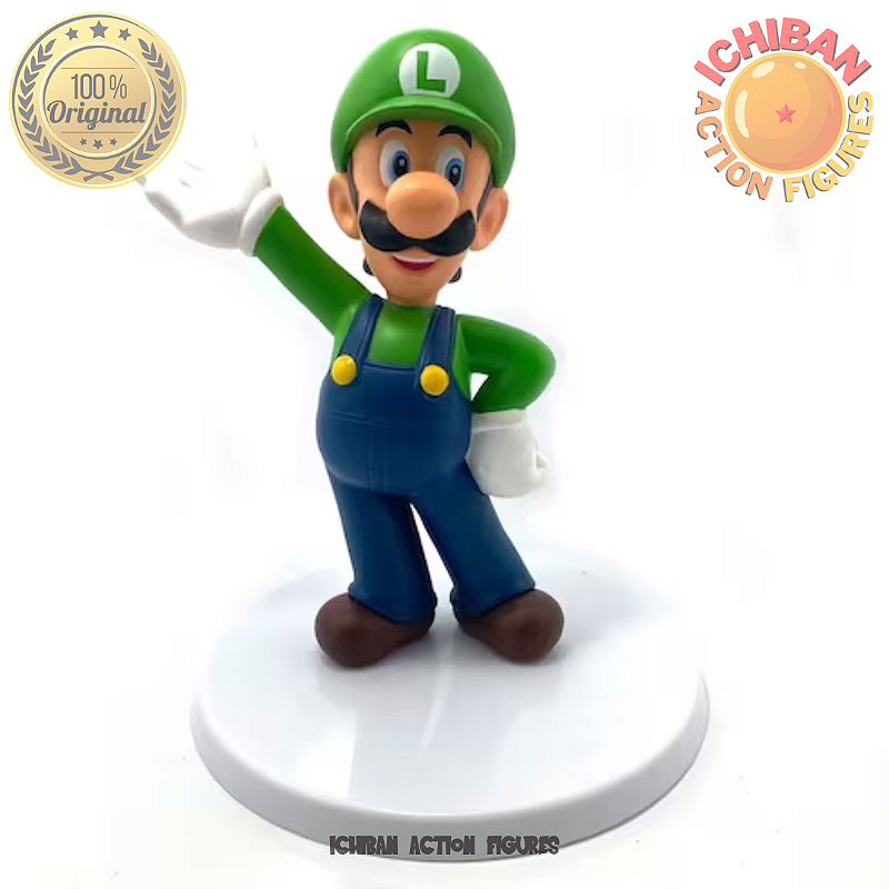LUIGI SUPER MARIO BROS NINTENDO STANDARD FIGURE UNIVERSAL STUDIOS JAPAN ...