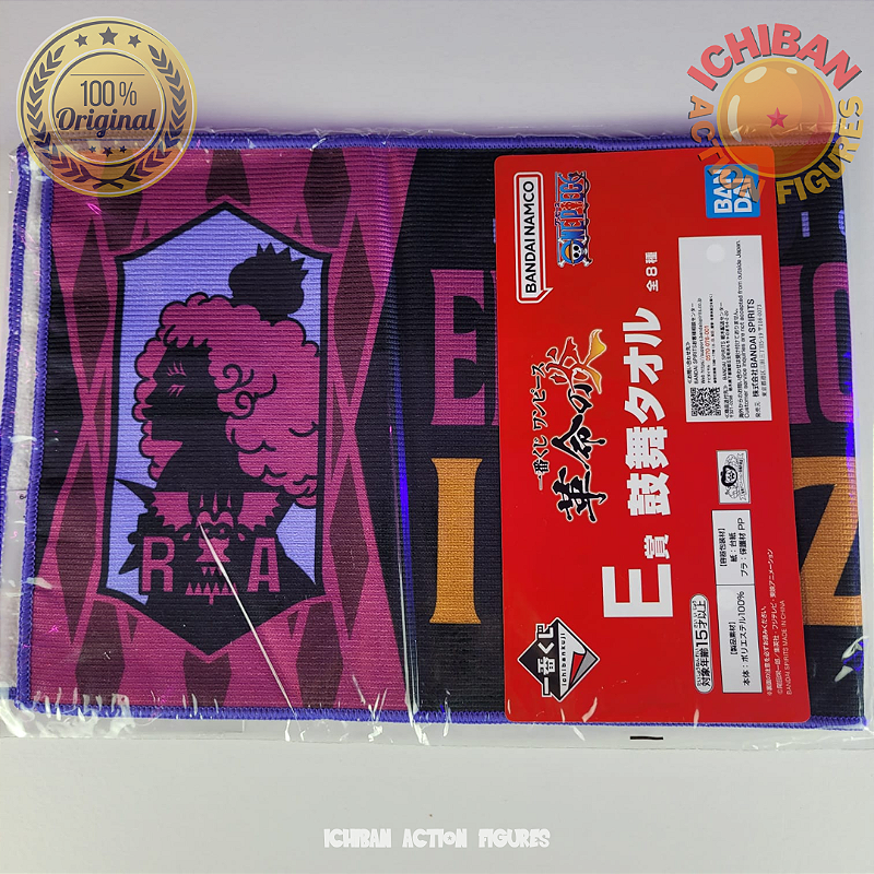TOALHA IVANKOV INAZUMA REVOLUTIONARY ARMY ONE PIECE ICHIBAN KUJI LETRA ...