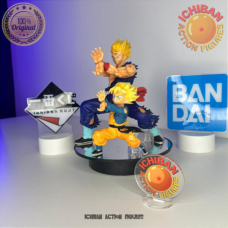 GOHAN SSJ E GOTEN KID SSJ KAMEHAMEHA DRAGON BALL Z MASTERLISE ICHIBAN ...