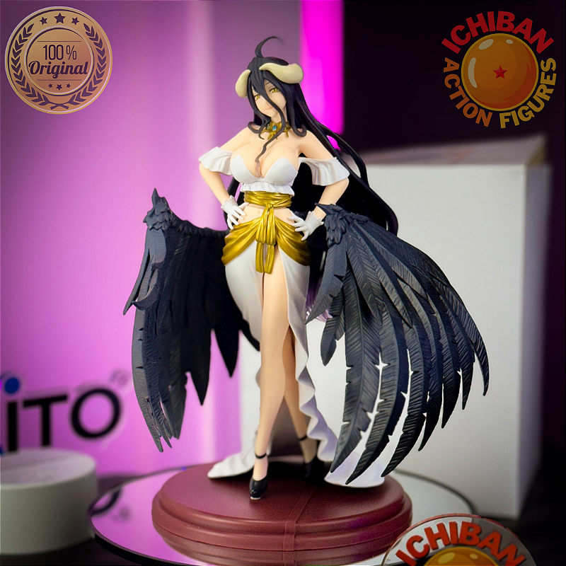 ALBEDO WHITE DRESS OVERLORD AMP TAITO 100% ORIGINAL LACRADO - ICHIBAN ACTION FIGURES