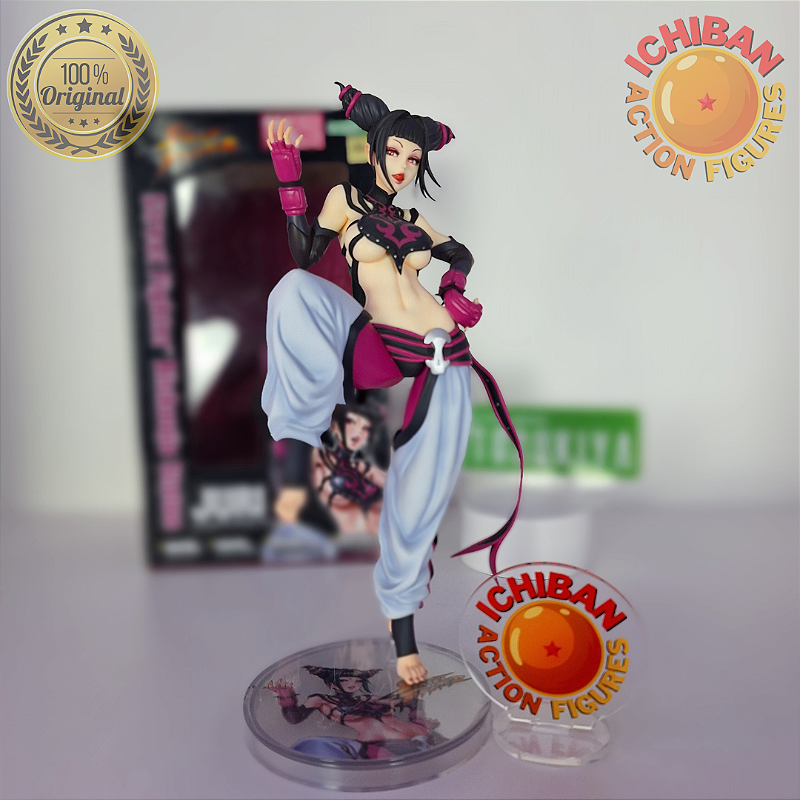 JURI STREET FIGHTER BISHOUJO KOTOBUKIYA 100% ORIGINAL COM CAIXA ...