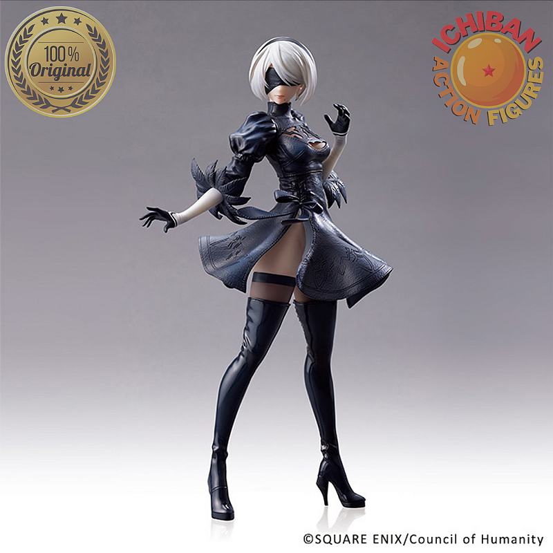 2B COM MÁSCARA NIER AUTOMATA KUJI PRIZE B SQUARE ENIX 100% ORIGINAL ...