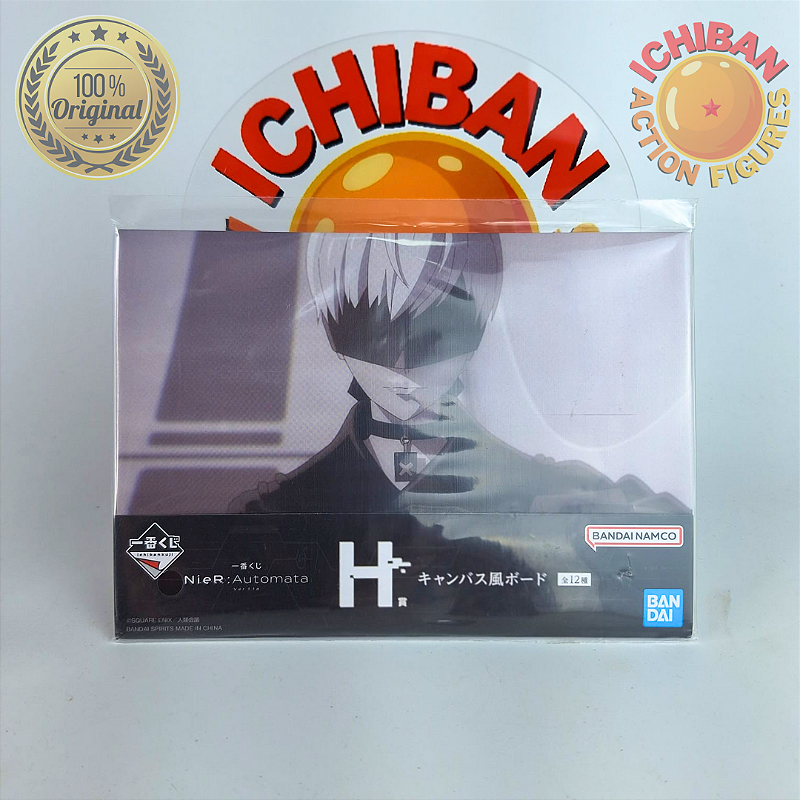PÔSTER CAPA DURA ALEATÓRIO NIER AUTOMATA KUJI PRIZE H SQUARE ENIX 100% ...