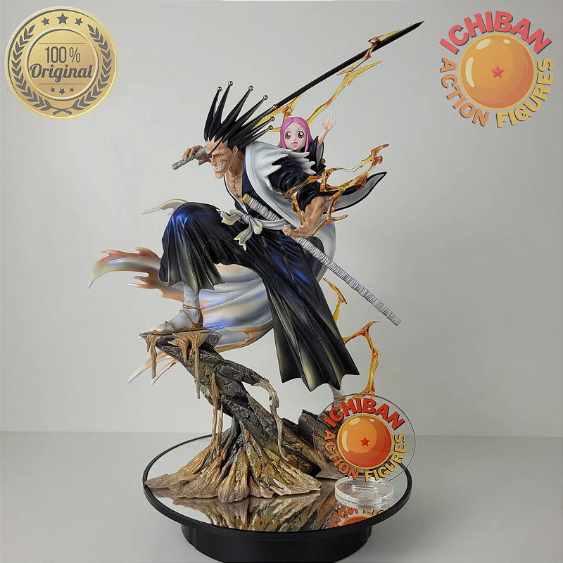 ZARAKI KENPACHI BLEACH BREAK STUDIO 100% ORIGINAL - ICHIBAN ACTION FIGURES
