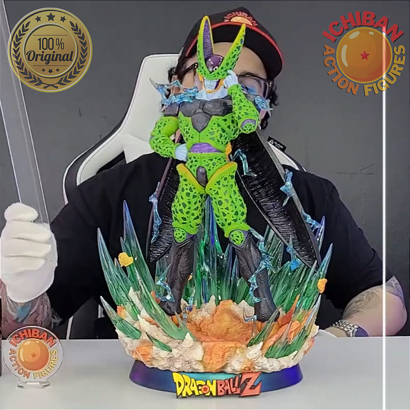 PERFECT CELL DRAGON BALL Z BREAK STUDIOS 100% ORIGINAL - ICHIBAN ACTION ...