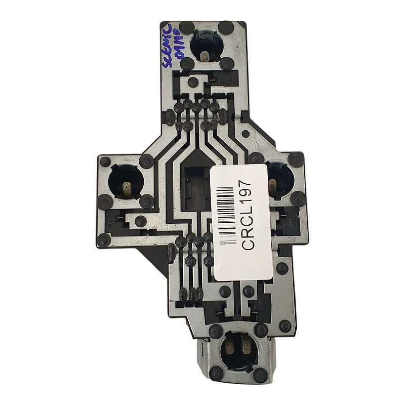 Circuito Soquete Lanterna Scenic 2001 A 2010 Esquerdo Preto Original ...