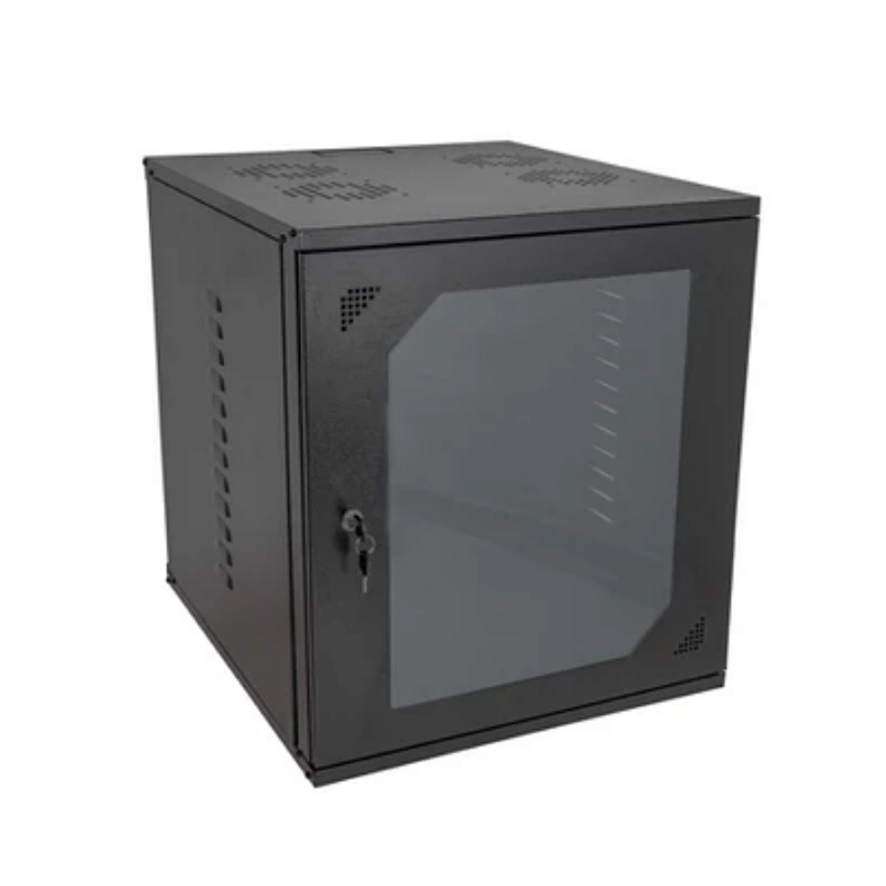 MINI RACK 19 POLEGADAS | 09U X 570MM | PRETO - Fibras Net SP