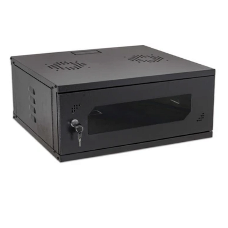 MINI RACK 19 POLEGADAS | 03U X 470MM |PRETO - Fibras Net SP