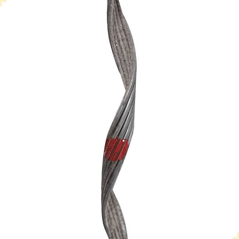 ALÇA PREFORMADA - ALUMINIO | 15,50 - 16,50 | 160 CM - 5 FIOS | VERMELHO ...