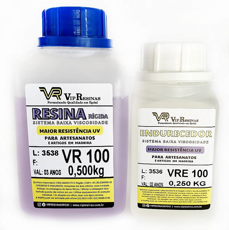 Resina VR100 Resina Epóxi VIP - Epoxi Color