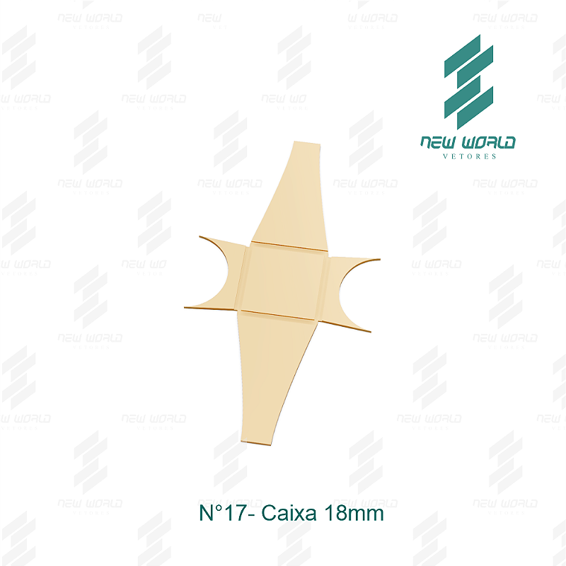 Anel Caixa N°17 - Formato DXF, SVG - New World Vetores a loja de ...