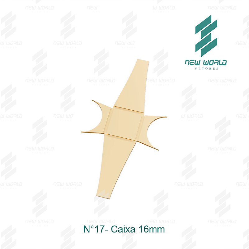 Anel Caixa N°17 - Formato DXF, SVG - New World Vetores a loja de ...