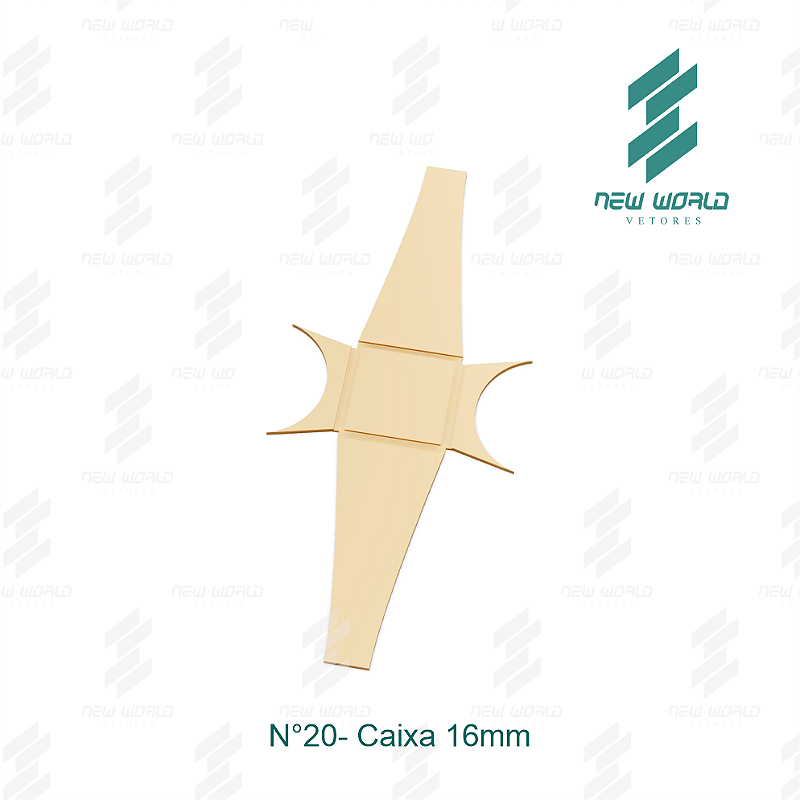 Anel Caixa N°20 - Formato DXF, SVG - New World Vetores a loja de ...