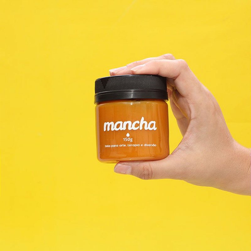 Tinta Amarela de Açafrão - 150ml - Mancha