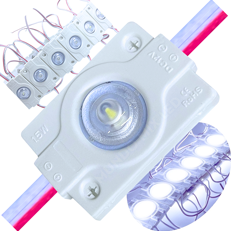 Módulo LED 3230 1,5W 160º Branco Frio 8000k 12v 1-Led IP67 12Volts ...