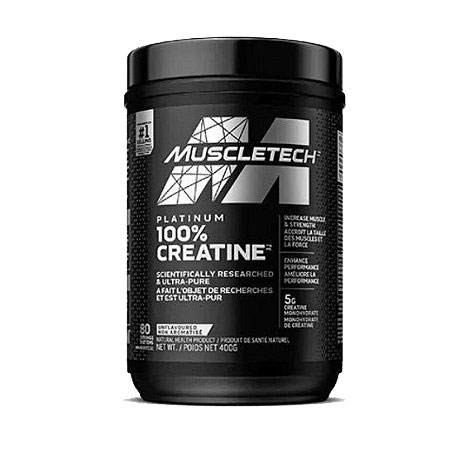 Creatina Platinum 100% Pura 400g - Muscletech - Nutricentral ...