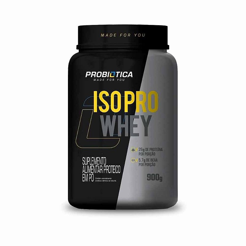 Iso Pro Whey 900g Probiótica Nutricentral Suplementos E Vitaminas