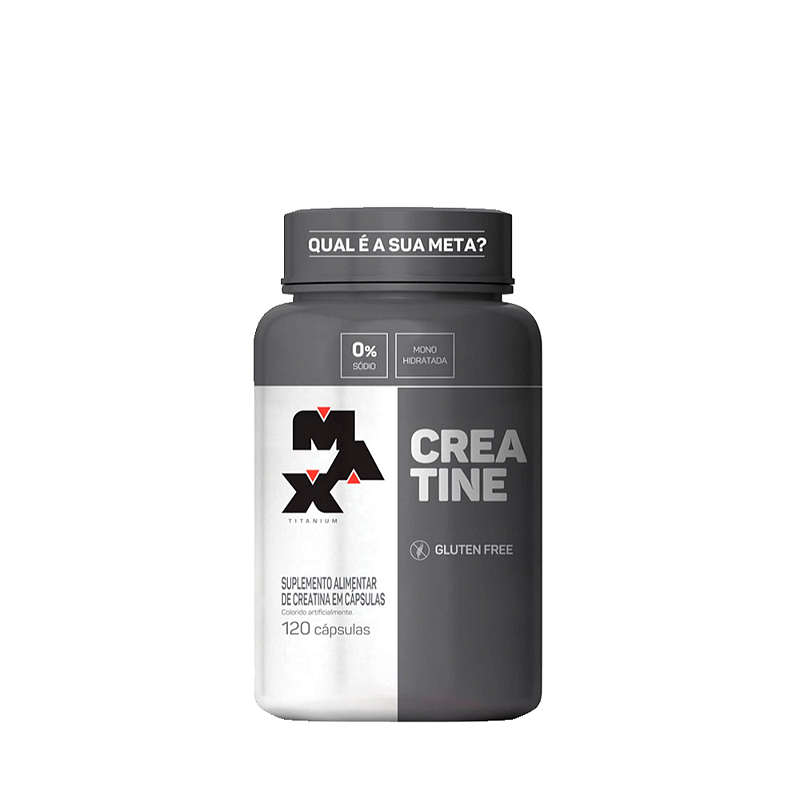 Creatina Max Titanium 120 Cápsulas - Upform Nutrição Esportiva ...