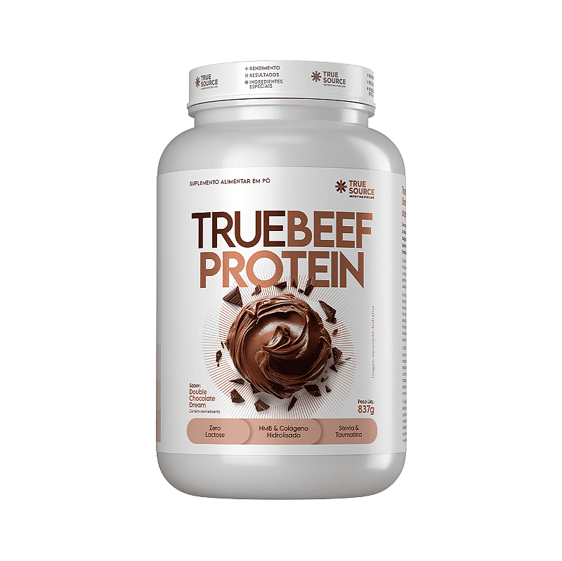 Whey True Beff Protein - Proteína da Carne 837G - True Source - Upform ...