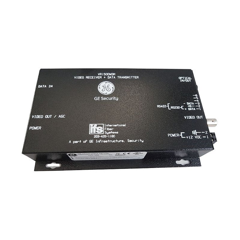 Video Receiver/Data Transmitter GE Security IFS Interlogix VR1500WDM ...