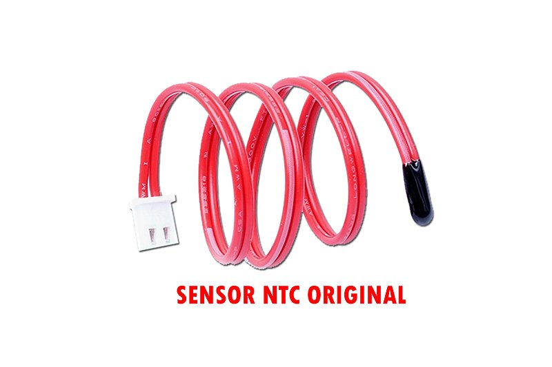SENSOR NTC 10K-BETA 3950 VERMELHO - PURIFICAR - Tudo que sua ÁGUA precisa